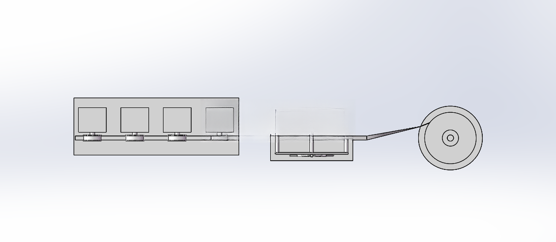 Metal wire continuous drawing production line | manyCAD